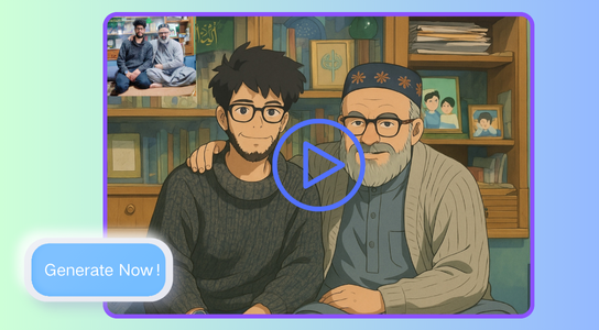 Easy Creation Process with AI Studio Ghibli Video generator